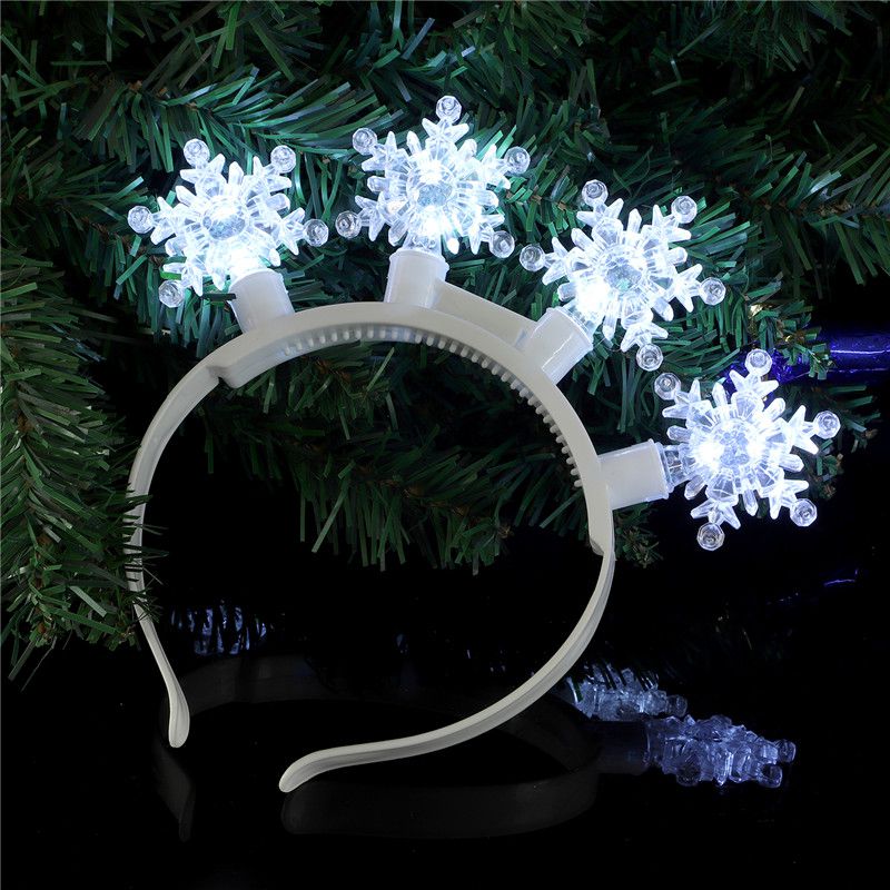 LED Light Up Necklace, Headwear, Christmas Gifts, Wedding Decoration